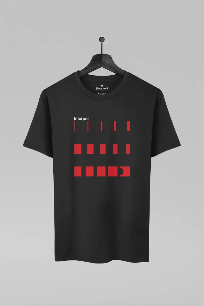 Camiseta Interpol Turn on the Bright Lights » Madferit Camisetas